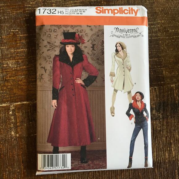 Simplicity | Office | Simplicity Sewing Pattern 732 Misses Frock ...